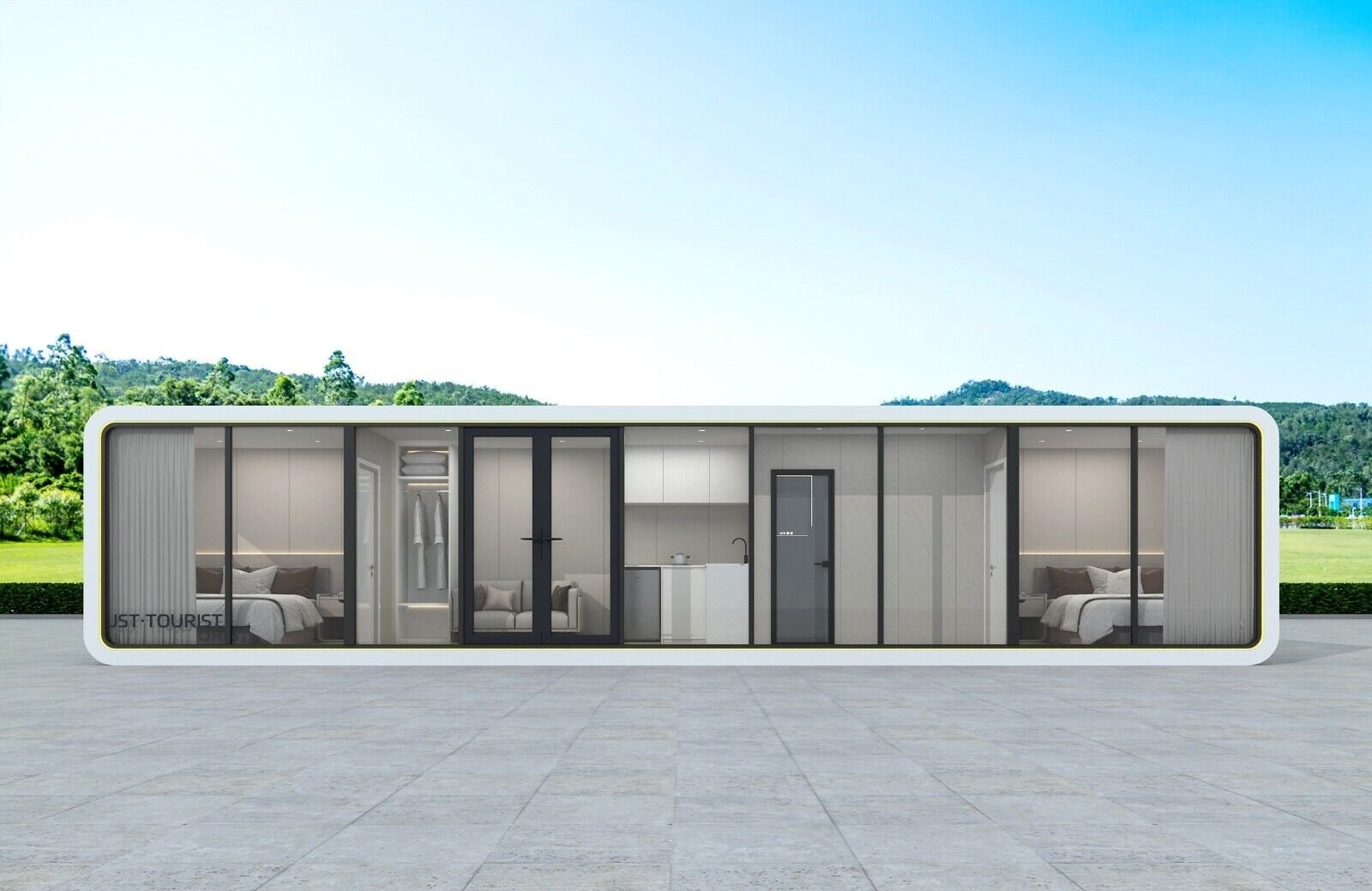 camping pod space prefab portable cabin for hotel - oldbull container house