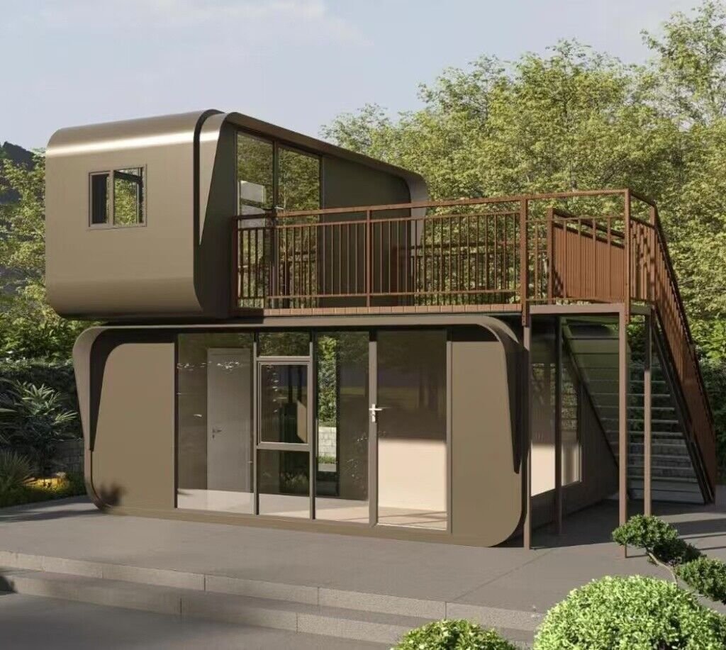 villa prefab modular apple cabin for hotel - oldbull container house